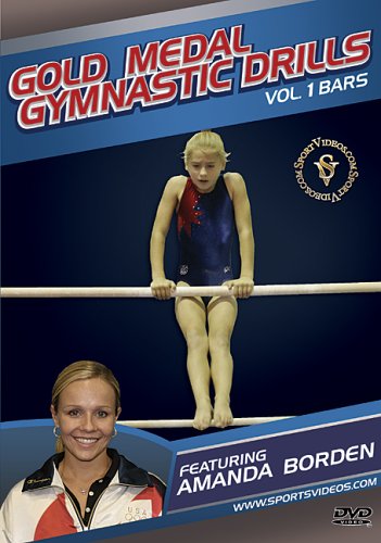 SportVideos.com :: Gold Medal Gymnastics Drills: Bars DVD With Coach Amanda Borden and Free Shipping